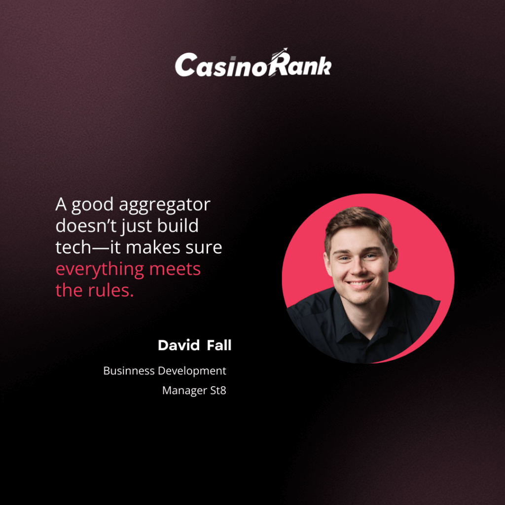David Fall on How Aggregation Is Evolving in iGaming: Insights from St8 ...